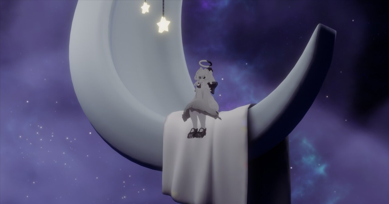 【VRChat_world】Sleepy Moon｜yoruyori