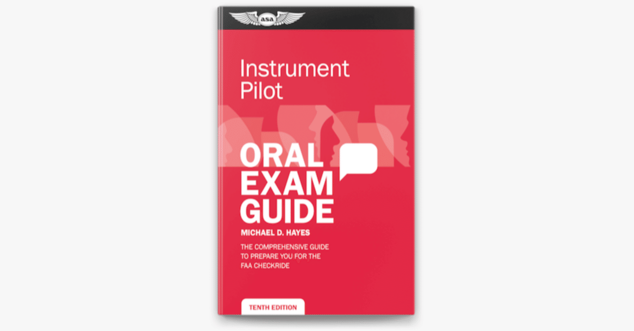 Instrument Pilot Oral Exam Guide(1)｜love_aviation