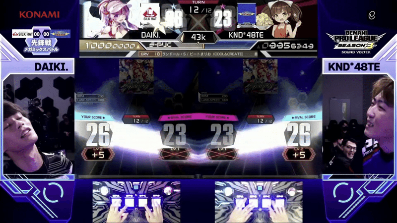 【BPLS3 SDVX】第16試合の振り返り【vs SILKHAT】｜野増菜よばて