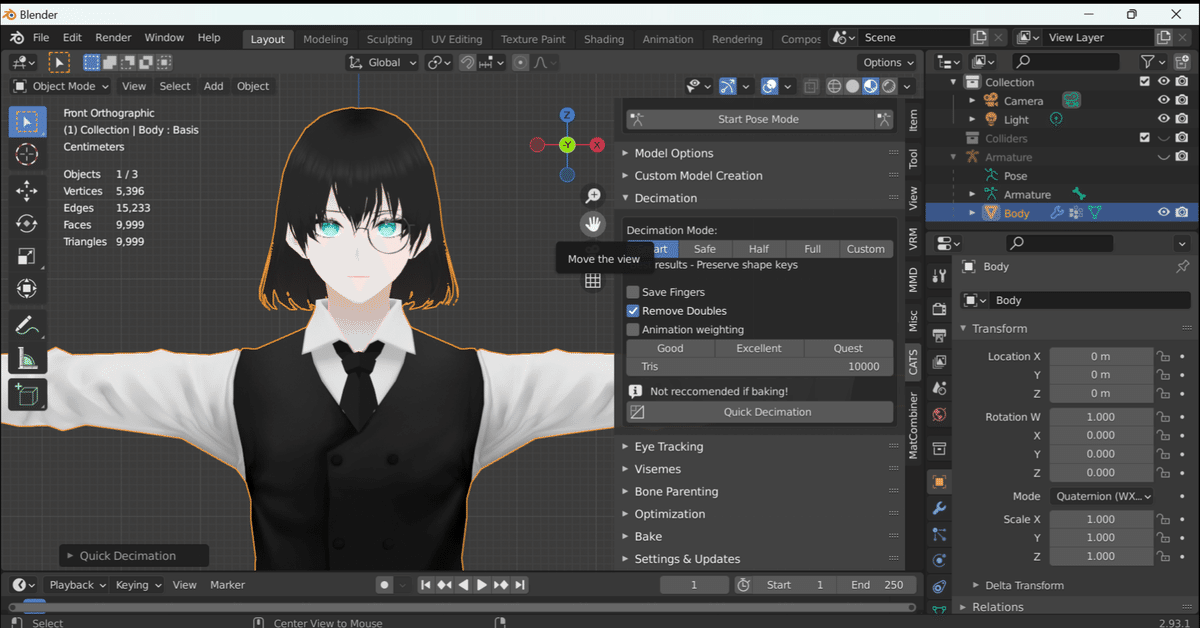 【VRChat】VRoid製モデルをAndroid(Quest)対応する時の手順まとめ｜Haruru.