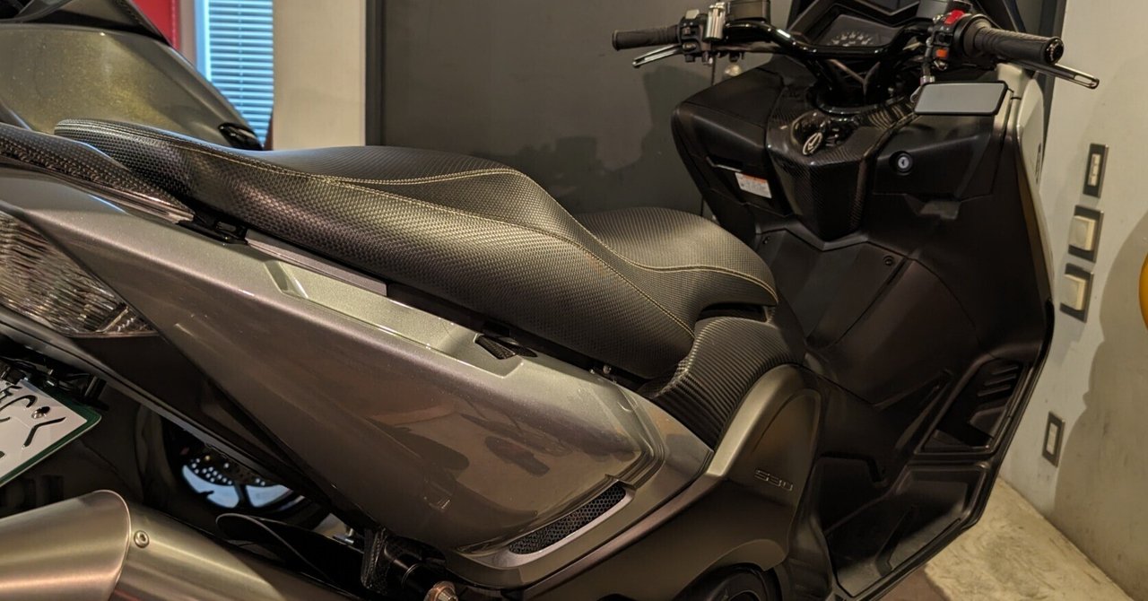 TMAX530の地味変ブラックアウト化‥｜Re:TMAXとボク