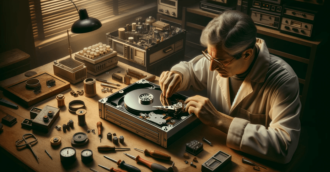 70年代に誕生したremovable drive（RL02) 機能を理解することに役立つ！｜Chatzz!（Chatジジィ）