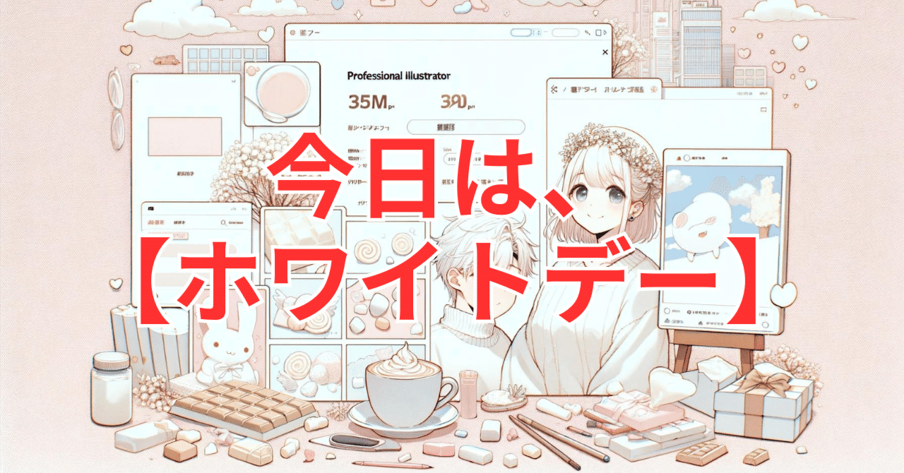 今日は、ホワイトデー｜HAYATO【Creative Vision Studio
