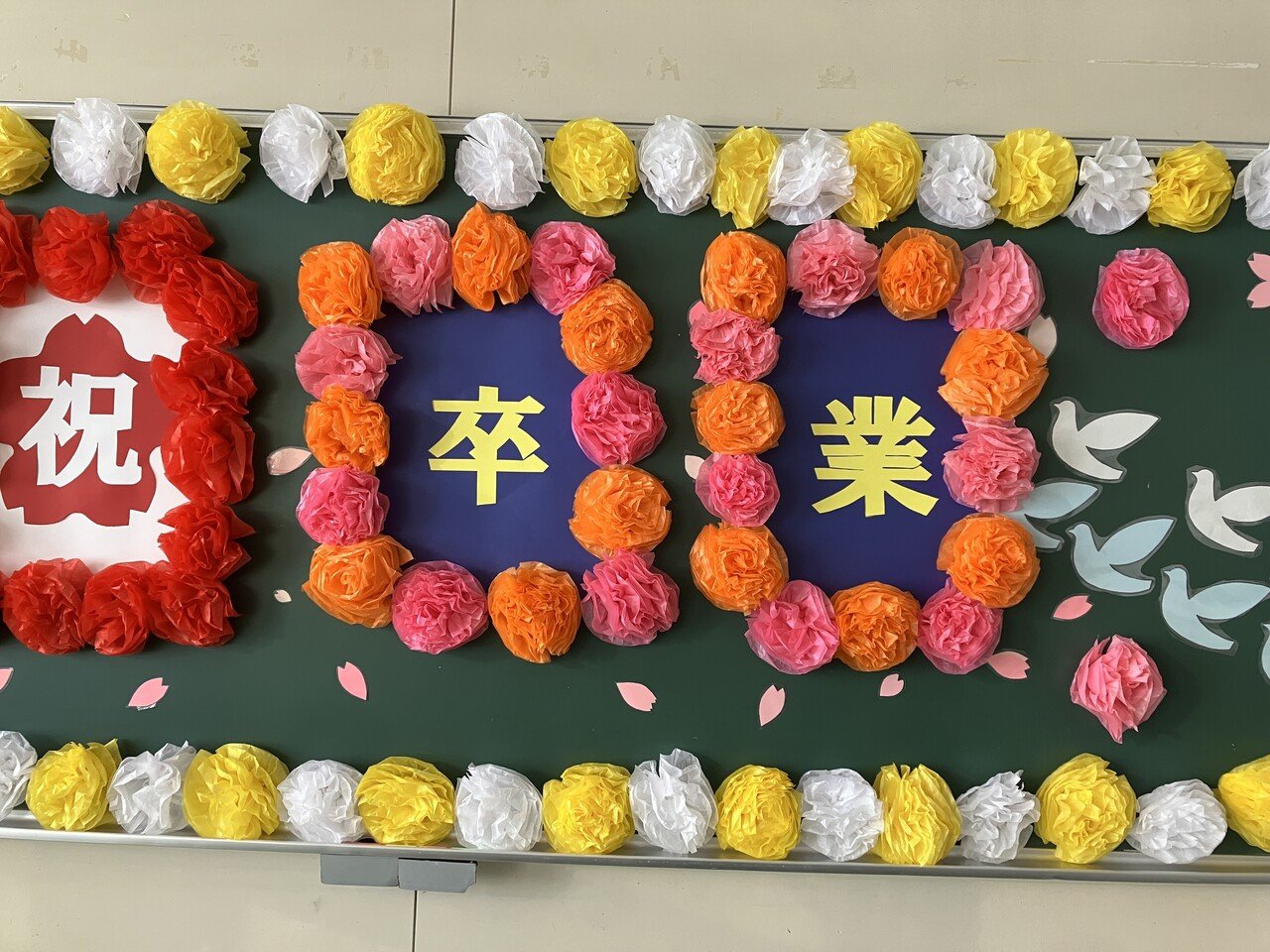 祝卒業! 本日は勤務中学校の卒業式。 生徒の皆様、保護者の皆様、関係者の皆様おめでとうございます! 大人の15年も色々あるけど、生徒たちの15年の成長を振り返ると感慨深いものが湧いてきます