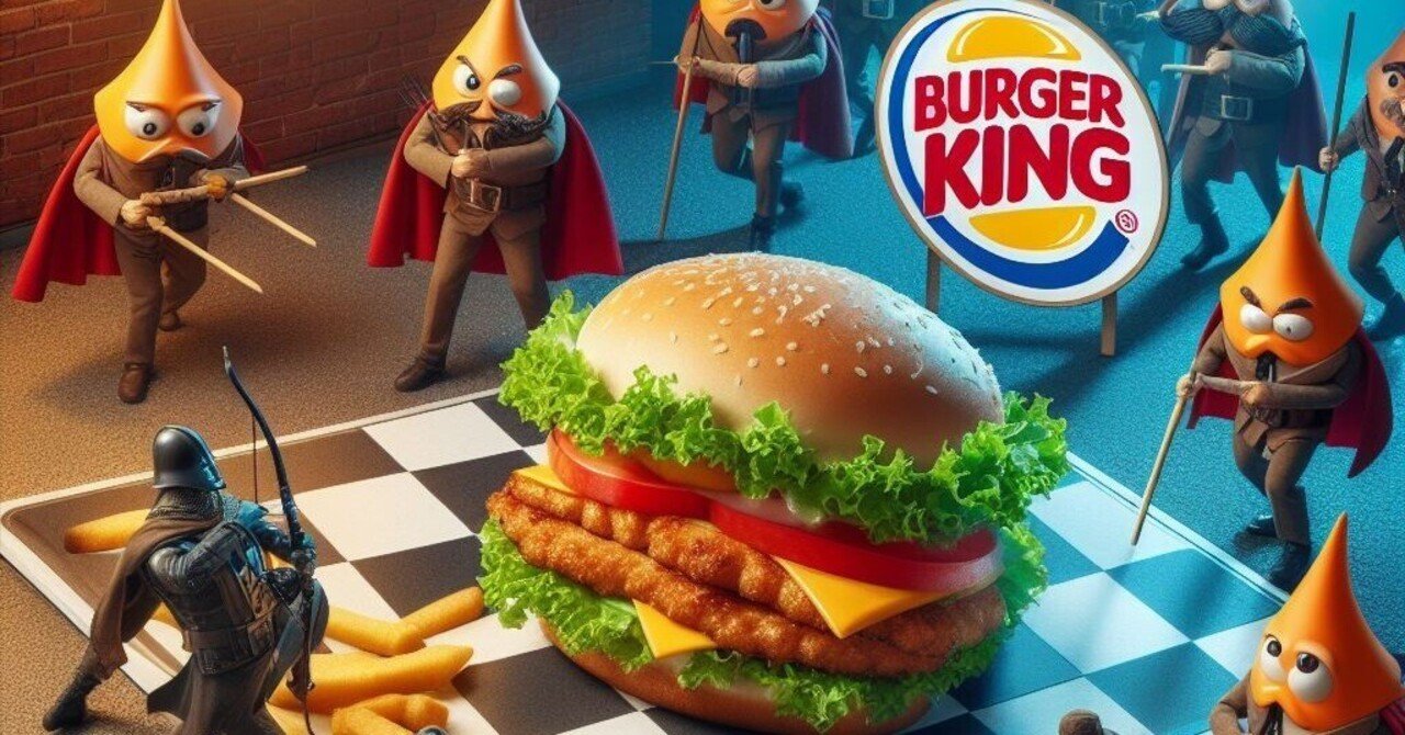 異例の機会を捉えるバーガーキングの戦術｜arata_suehira