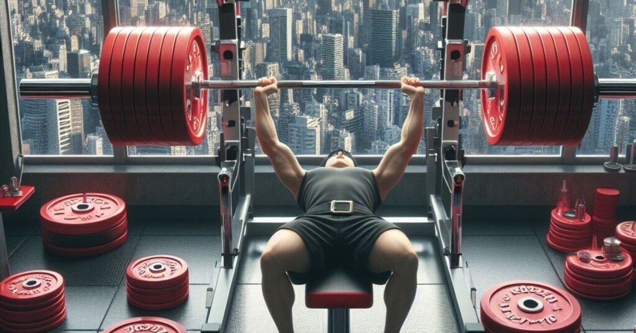 昼休み筋トレおじさんのベンチプレス100㎏への挑戦記録（24日目：R6.3.18（月））｜kakbock（登山社労士）