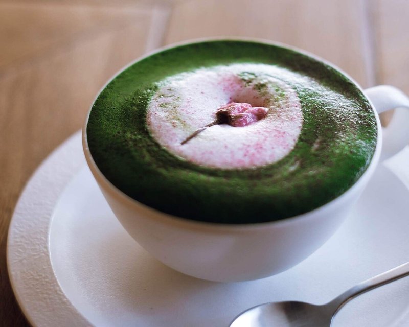 【期間限定】Spring Latte/Matcha affogato｜The COFFEE ROASTER