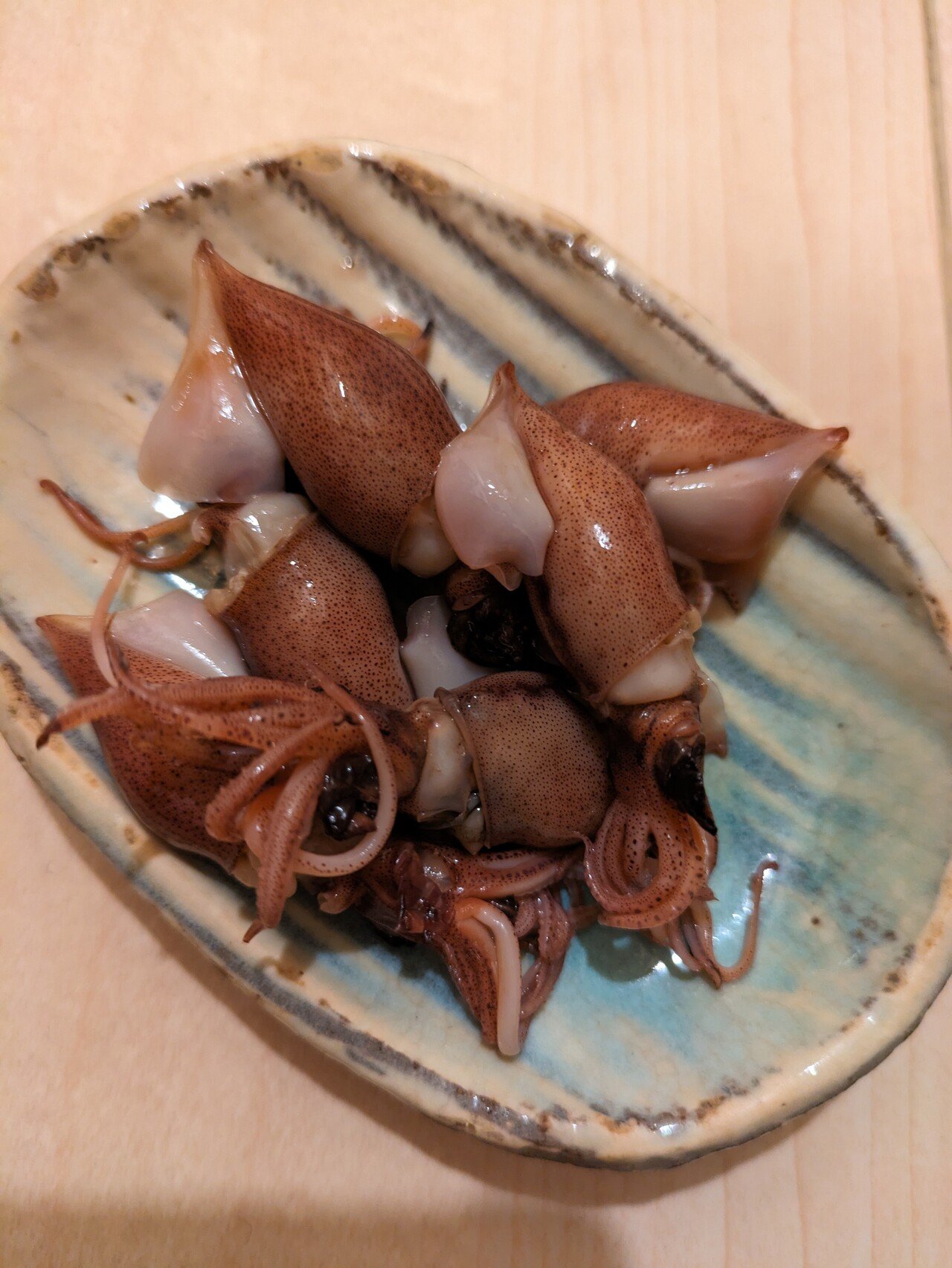In Japan, Hotaru ika, or small squid is currently in season. It is a specialty of Toyama ...