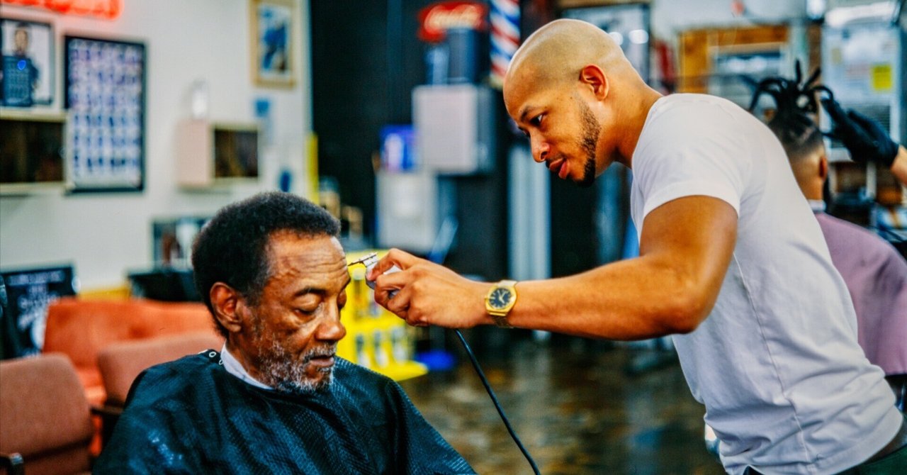 その場の印象と違うBarber Shop ｜MOJA MOJA