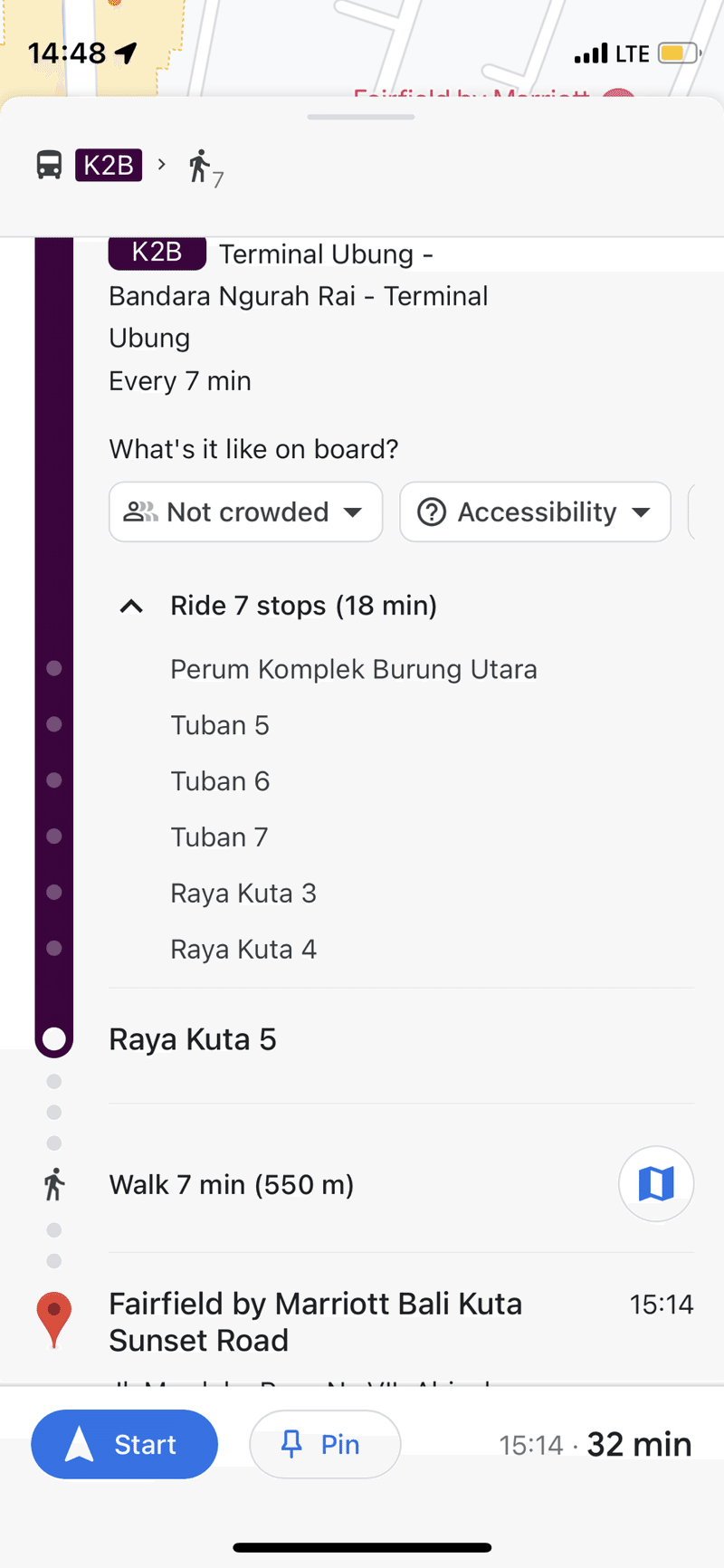ホーチミンからバリへビーチ梯子旅🇮🇩1綺麗すぎるクタビーチの夕陽｜りこうさぎ