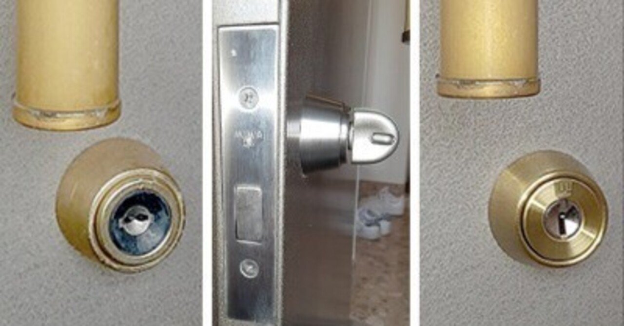 シリンダー取り換え及び防犯サムターン「B5(MIWA)」への交換｜鍵屋 キー助®🔑口コミ・評判を掲載中｜鍵交換・取付・開錠・電子錠・ドアノブ交換・ドアクローザー交換他