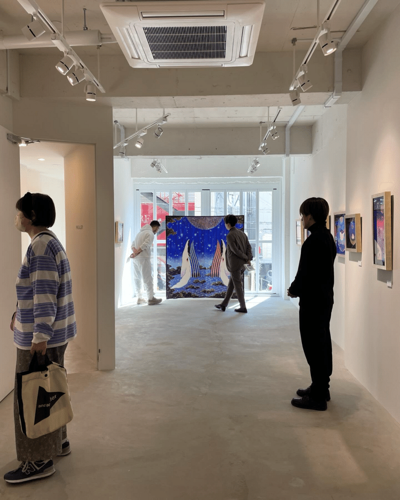 ギャラリーの袖から感じたこと｜nakamu_runway