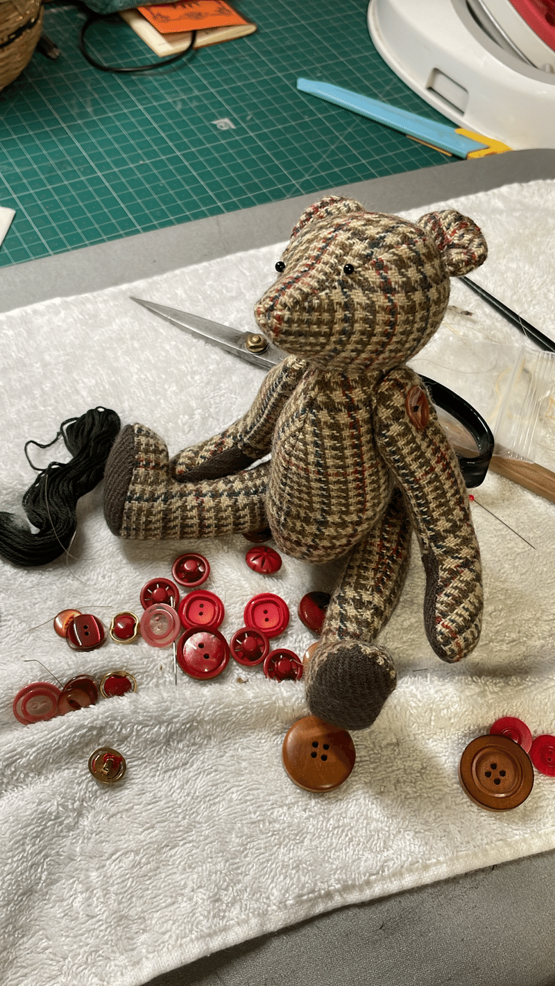 はじめて縫うテディベア｜nyororoまいにち制作日記