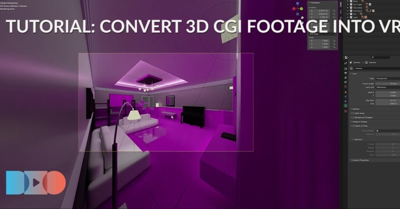 【チュートリアル】3dcgi映像を没入型 Vr180に変換する｜deovr Japan Vr動画共有プラットフォーム