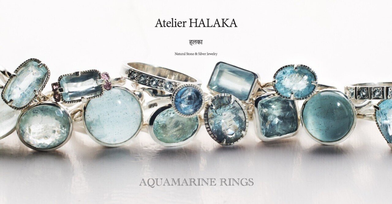 アクセサリーのブランドを始めました｜HALAKA