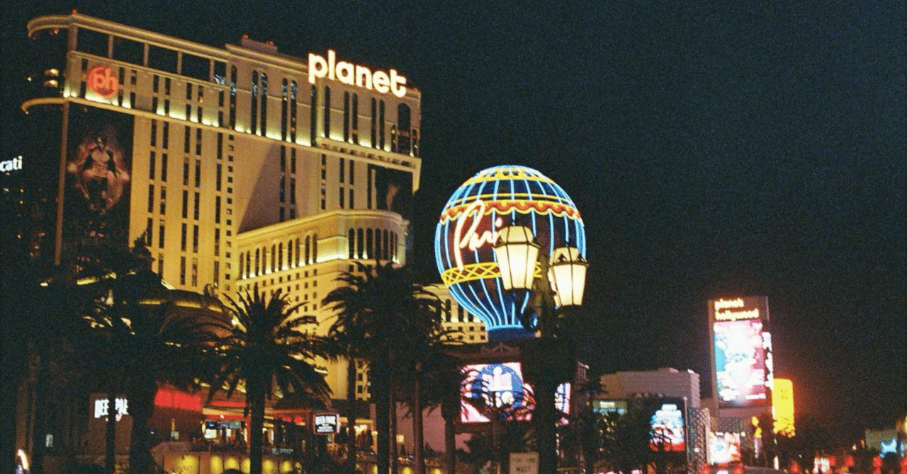 【ラスベガス♯4】人生初カジノ｜azuki | フィルムカメラで見る旅先の日常