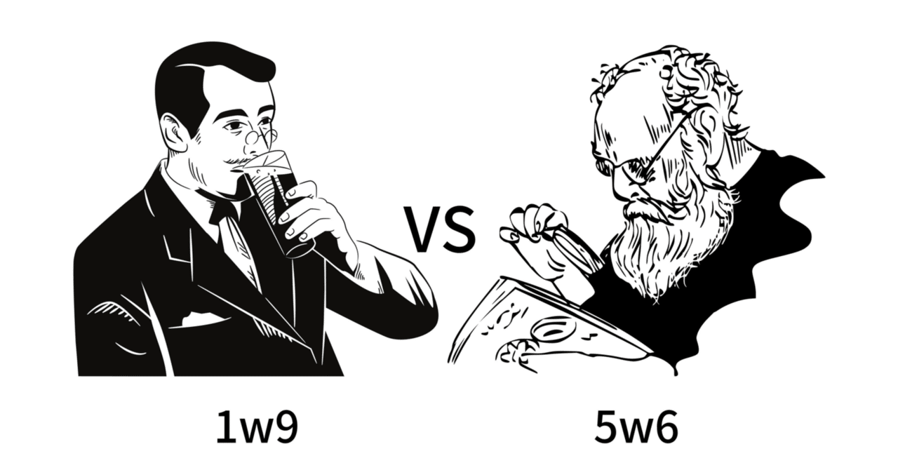 #61 INFJのエニアグラム。ウイングとトライタイプが気になる！教えてください！｜u1の考察ラボ🟢書くことが楽しい🟢