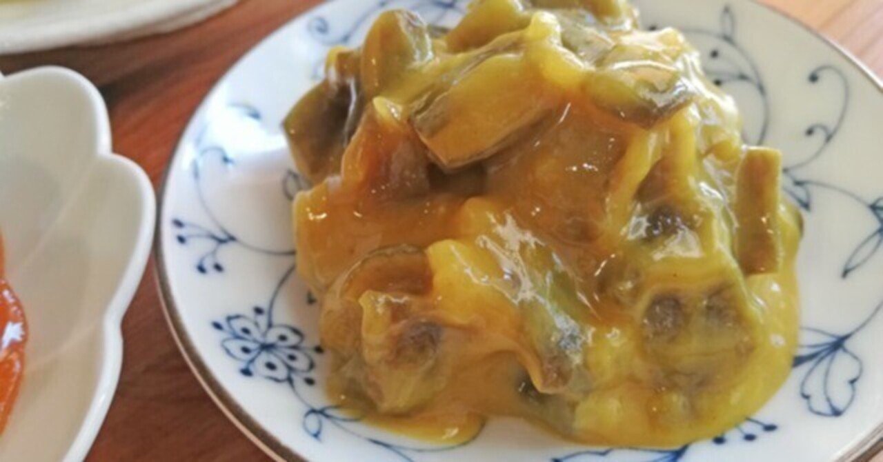 爽やかな風を感じながら「からし茄子」｜H.yanagi