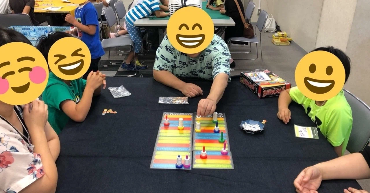 8/10 親子ボードゲーム会の報告です ️｜いち・に・さんのボードゲーム会（Kazbian）