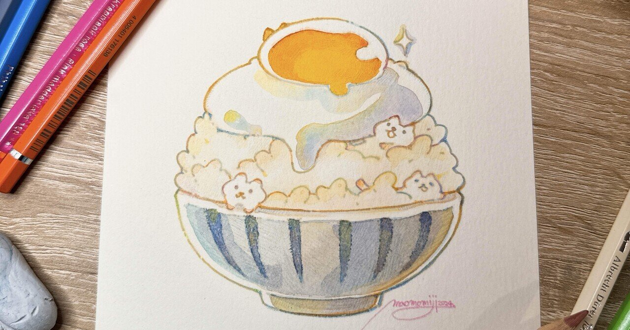 『#DAY1819:ねこの隠れんぼTKG（5匹隠れています）/Cat hide-and-seek egg rice (5 cats are ...