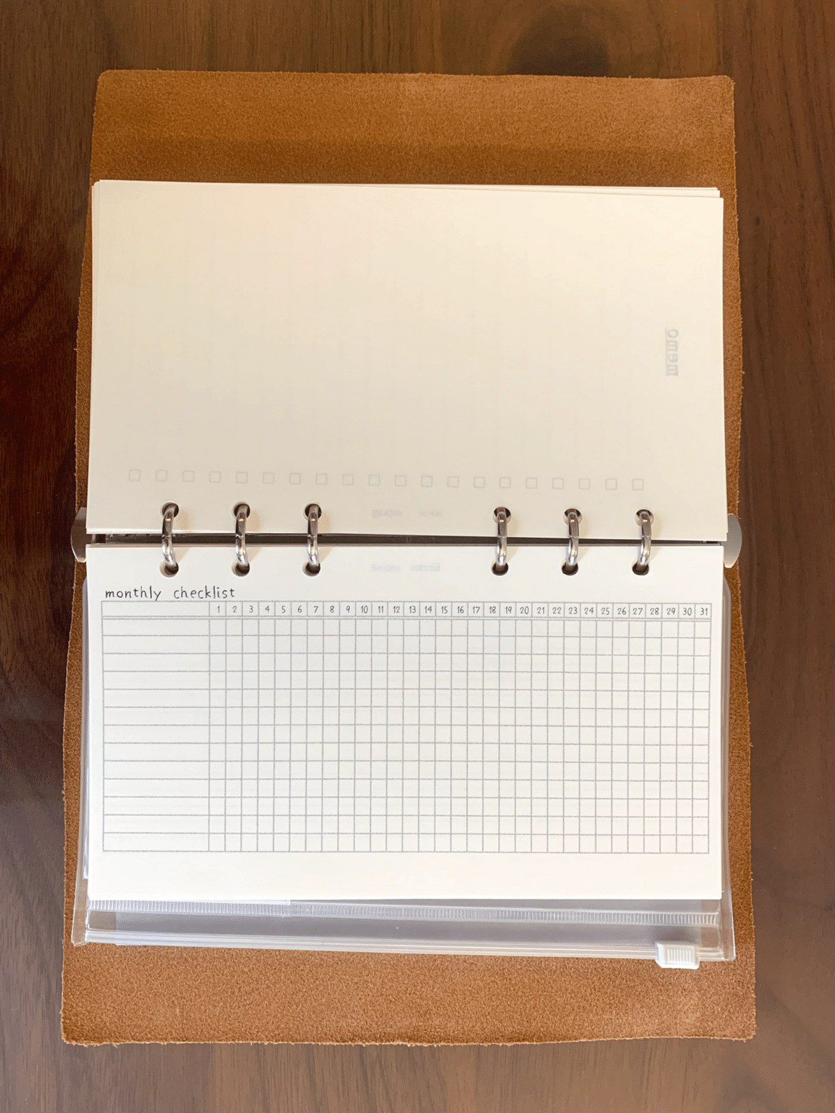 【フリーダウンロード】手帳リフィル ハビットトラッカー《ウィークリー/マンスリー》（バイブルサイズ/A5サイズ）（お試しリフィル）｜saki_note