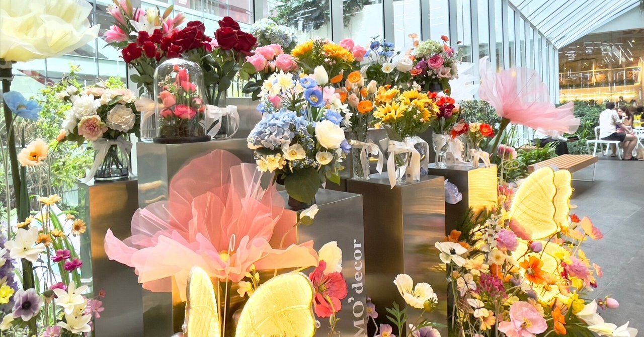 本物と見紛うクオリティ！エムクオーティエM階ブリッジにオープンした造花の新定番『ATMO' Decor』｜SANO note+ BANGKOK ...