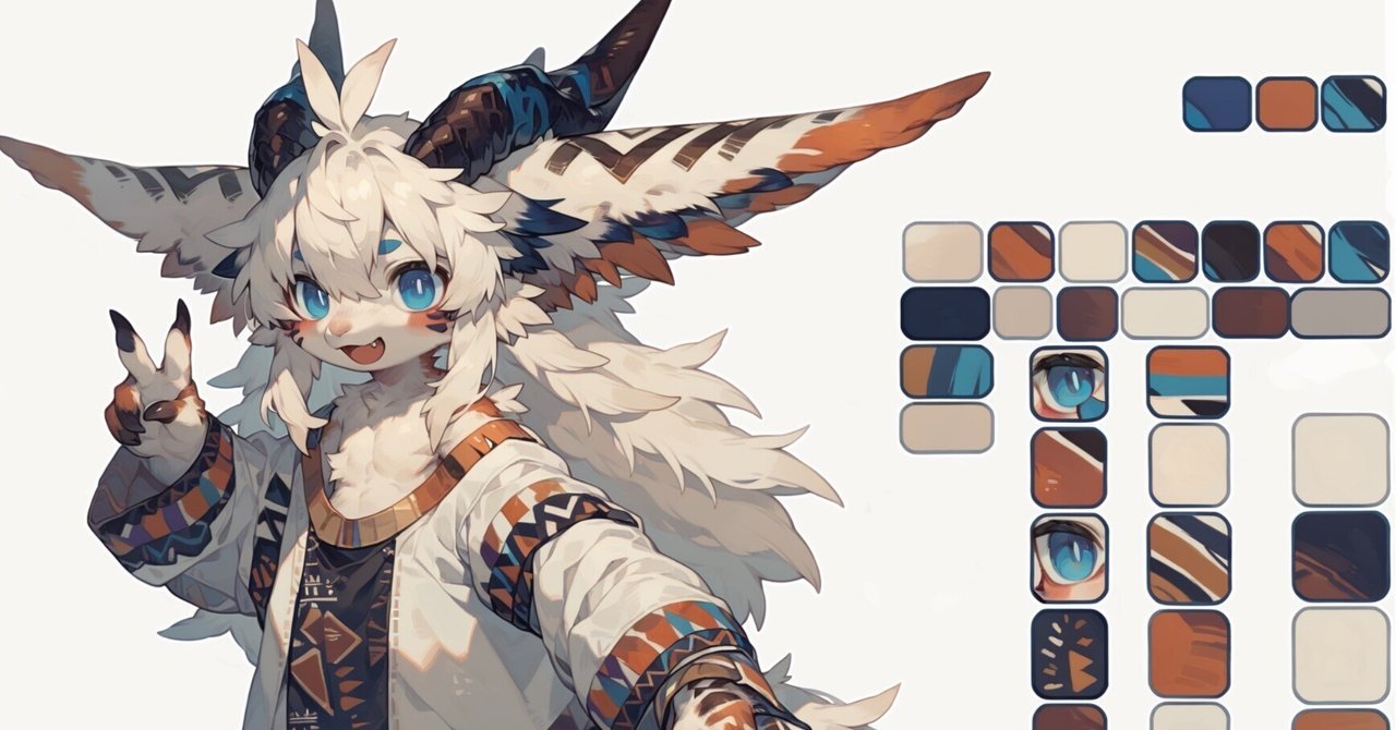 VRC用テクスチャ利用(AI実験/2024年4月)｜yatoracat