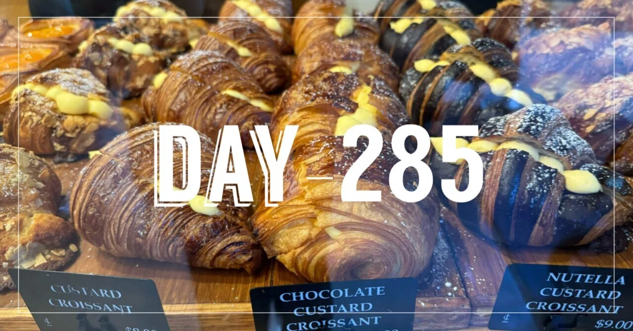 【Brisbane - day285】Christian Jacques Bakery ＋ BBQ｜meg