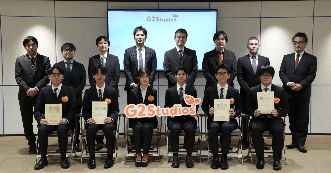 2024年度入社式／全ての想いを大切に、自分の自信や力に変えて｜G2 Studios株式会社