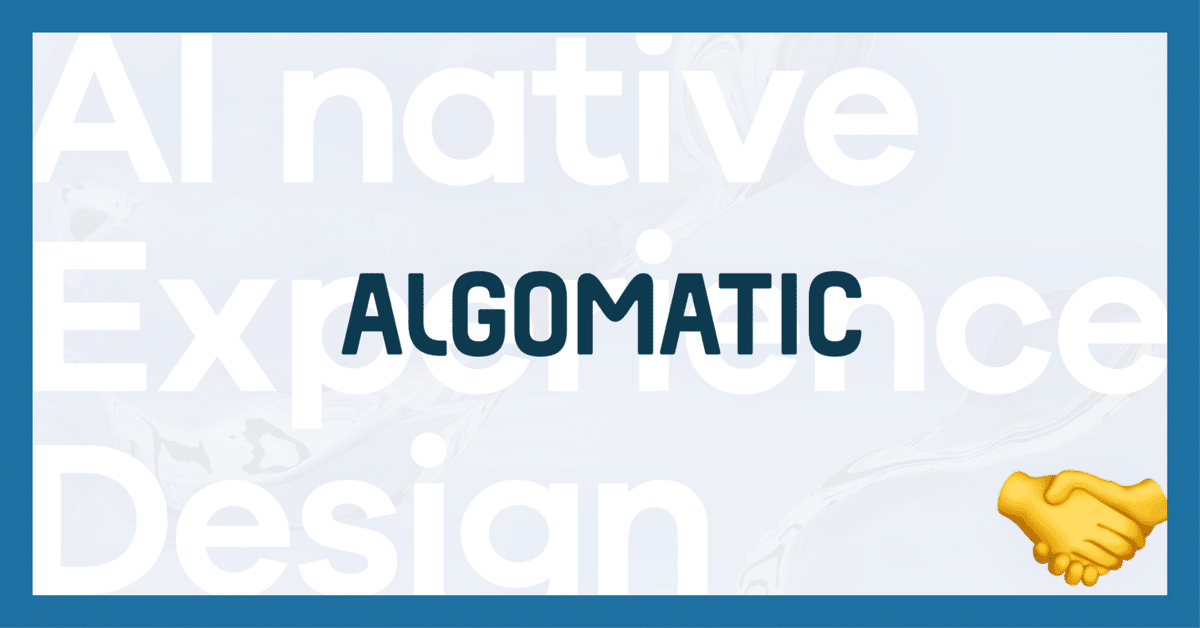 【Algomatic入社エントリ】AIネイティブな事業と組織をデザインするカンパニーCXOへの挑戦｜國光俊樹