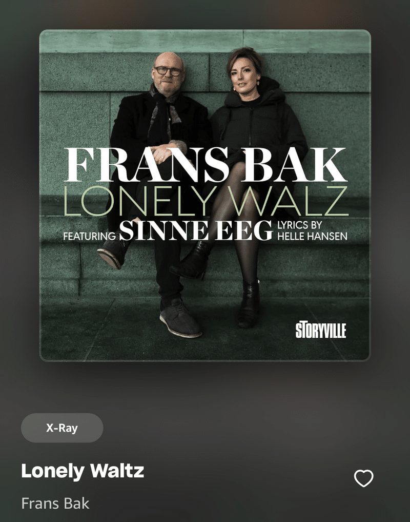 Lonely Waltz / Frans Bak｜C.ディエム