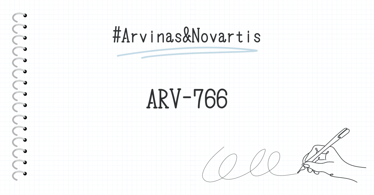 ARV-766（Arvinas&Novartis）｜Chiku-note.