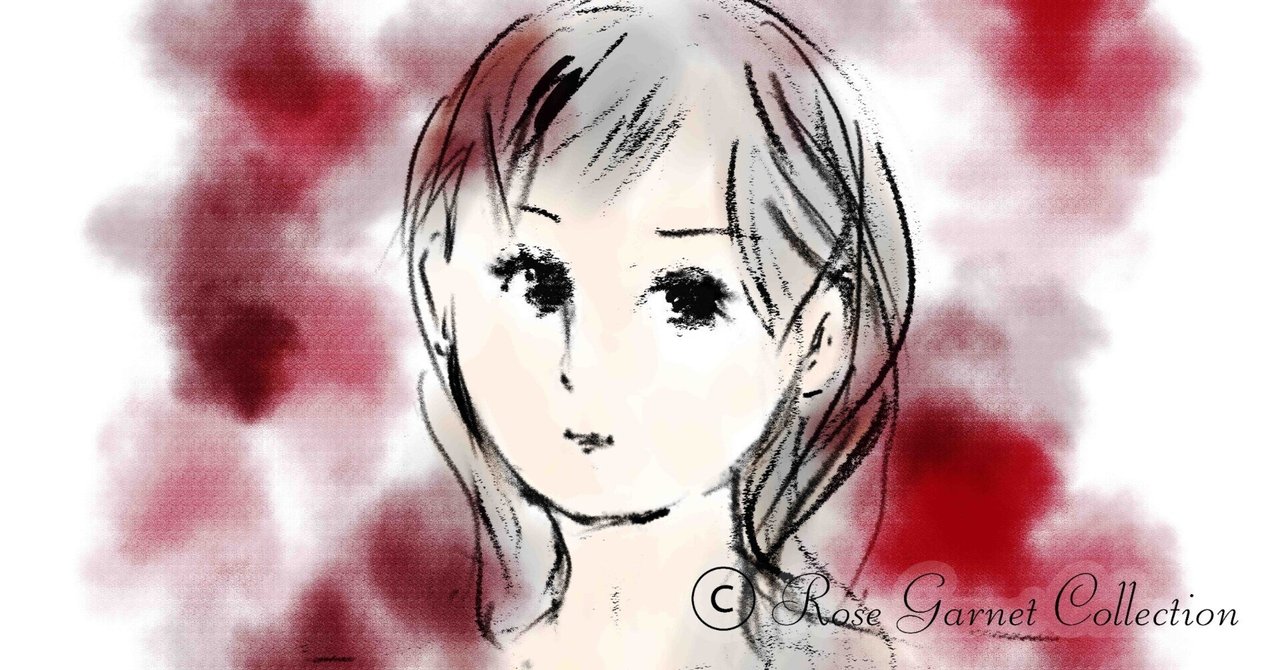 Sophistication ： my illustration｜Rose Garnet