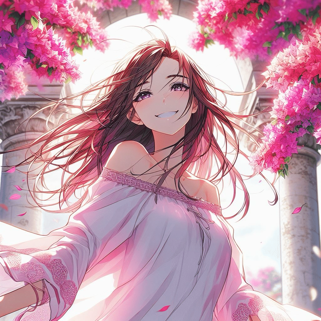 ピンクのブーゲンビリア｜towa