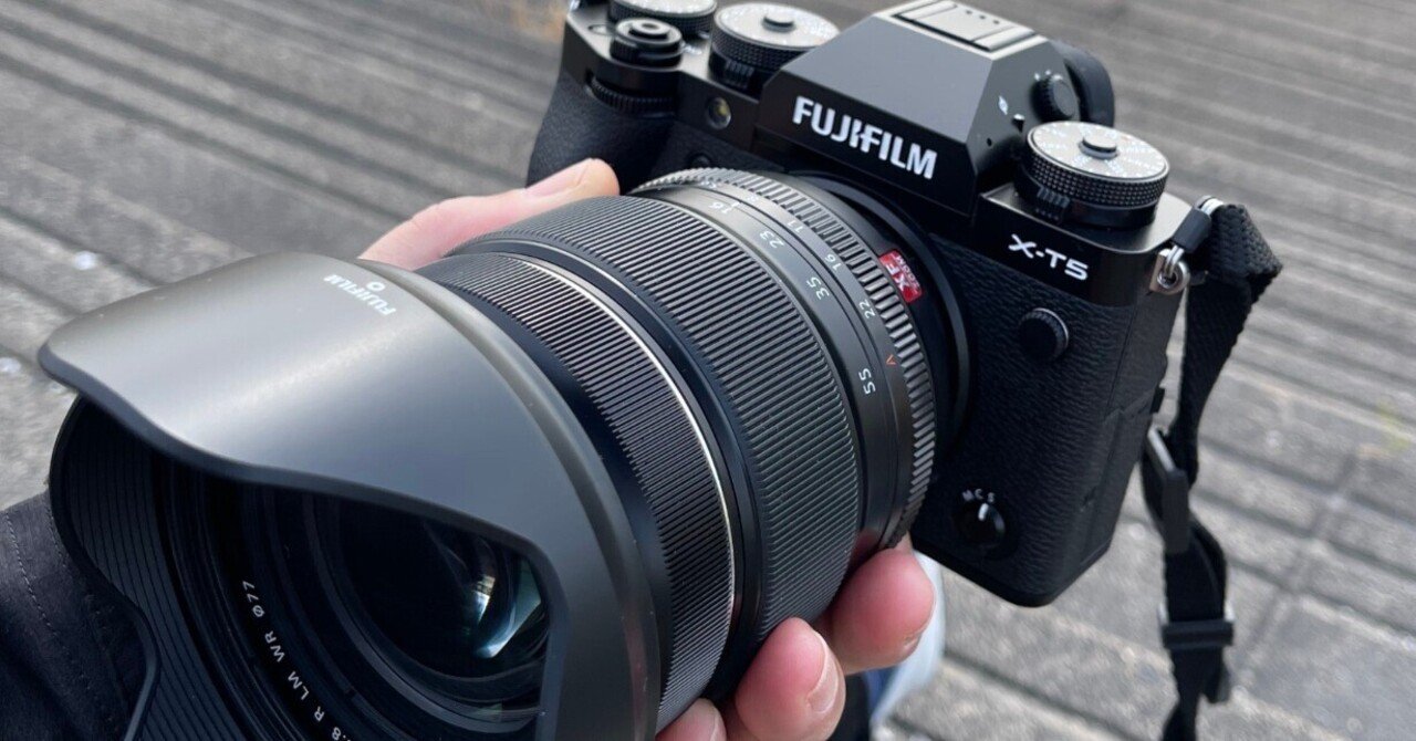 Fujifilm X-T5を持って週末の散歩を楽しむ｜fold_hama