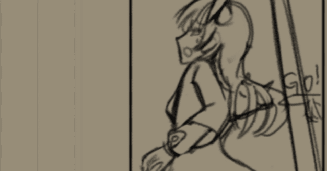 2024/04/16（モスティマ下書き＆線画）｜bunsan