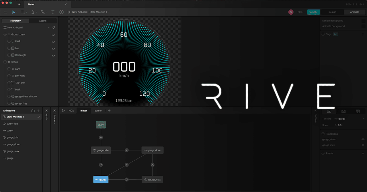 高度なインタラクティブUIを作れるツール「Rive」を使ってみた｜SIFCA