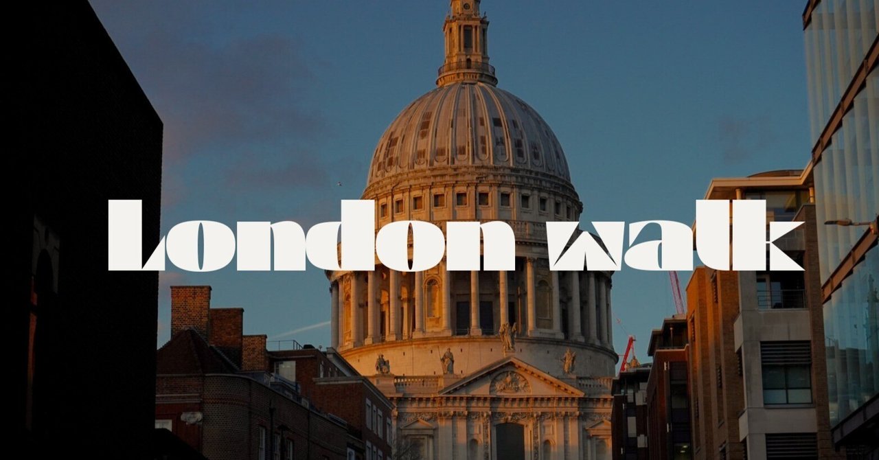 London walk｜Cheese:)