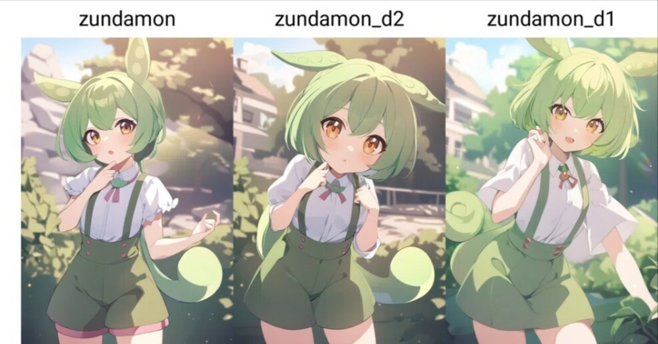 SDXL LoRAのDim(Rank)の比較｜RedRayz