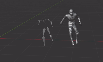 MotionGPT で作ったモーションを任意の 3D モデルに割り当てて動かす｜kawamou