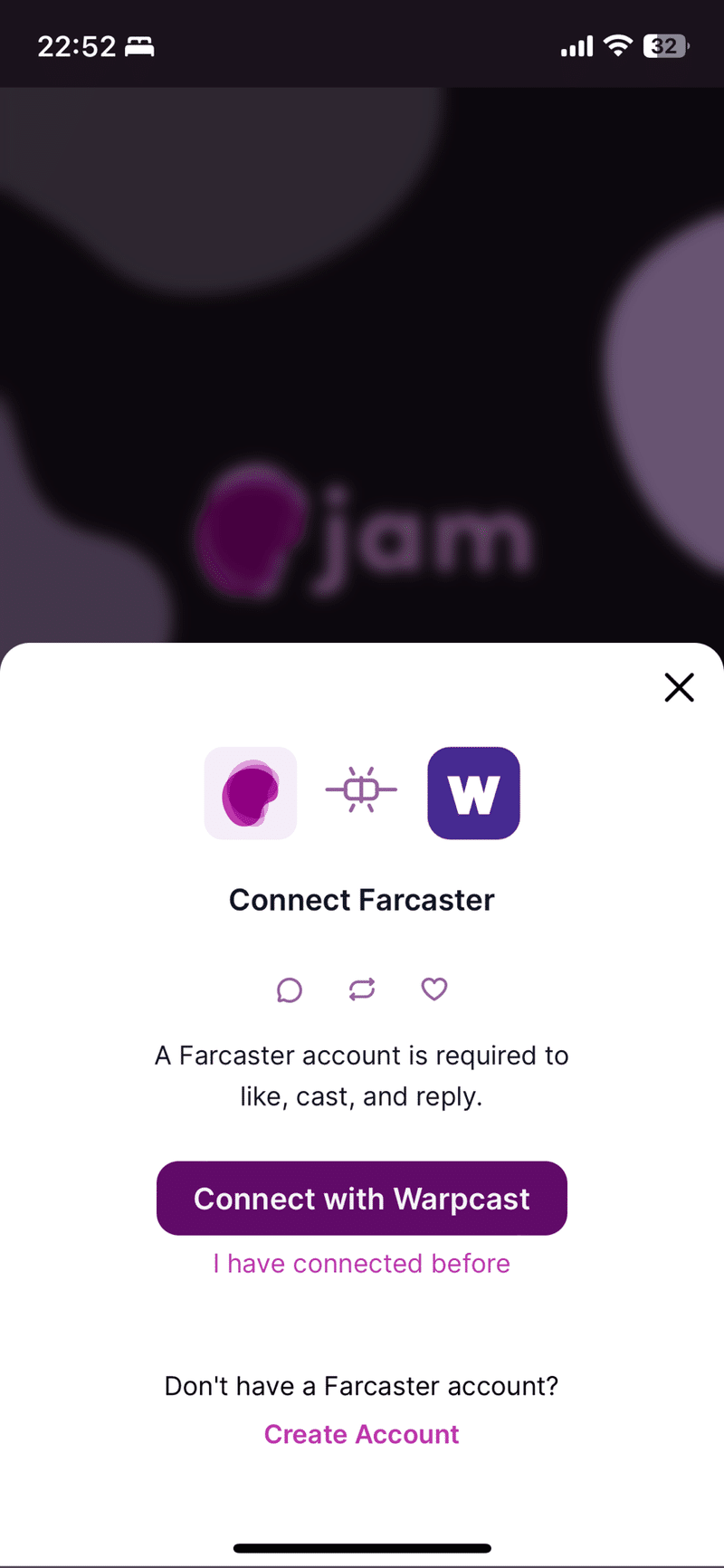 Jamの始め方（Farcaster）WarpcasterのInstagram風｜Sobafan(蕎麦ファン)