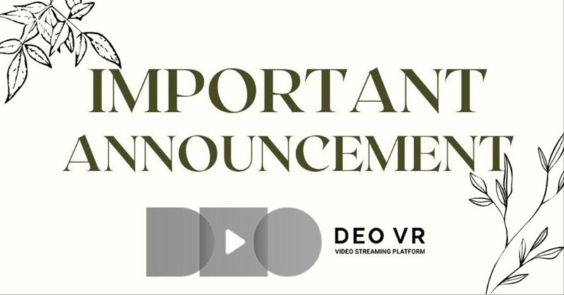 Deovr Japan Vr動画共有プラットフォーム|note
