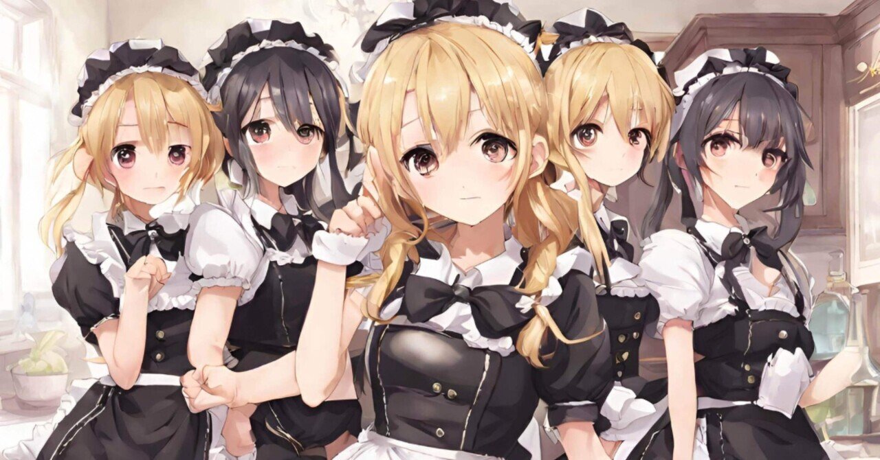 5人のメイドと御主人様｜tana_life