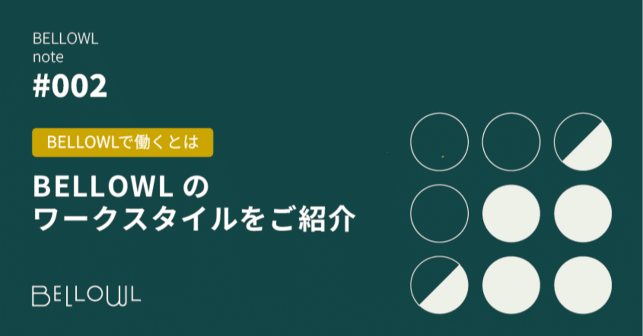 BELLOWLインターン採用｜note