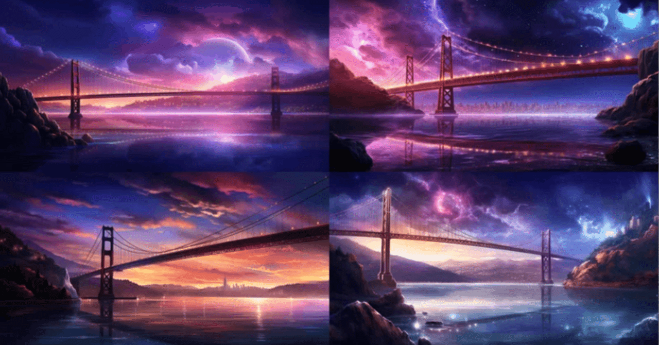 Midjourney プロンプト：神秘的な橋｜AI情報誌 KENTO