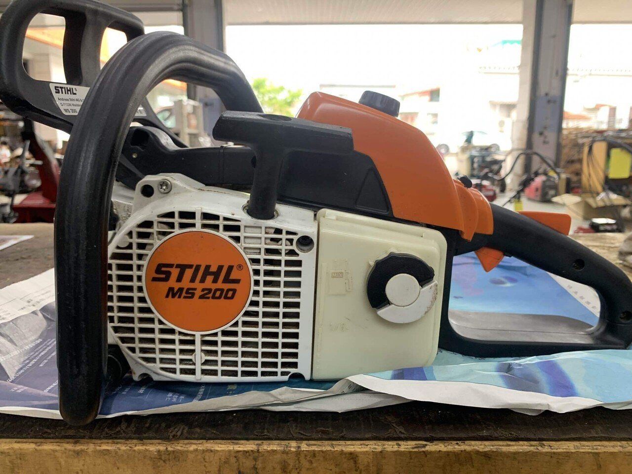 STIHL MS200 燃料ホース交換、北海道から送られてきました。｜kazuo yanagi