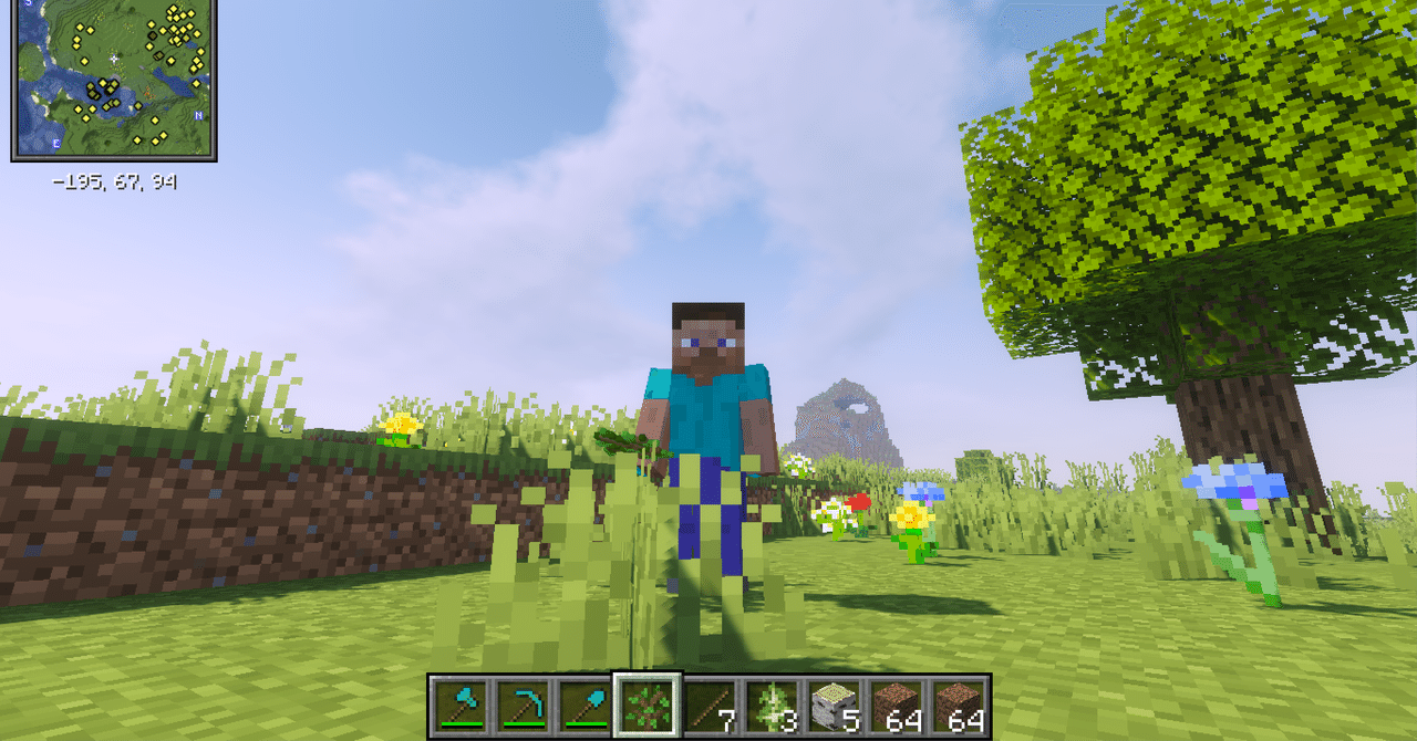 [Minecraft]forge+fabric環境[1.20.1]｜2分の1牛乳