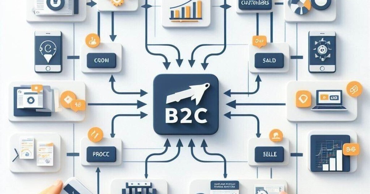 「デジタル時代の新商流」ビジネスモデル～BtoB、BtoC、CtoCの融合～｜早川怜☺️連続起業家🏢倉庫番のフリーターから起業家へ。イラスト、本文作成にはAIを活用しています。