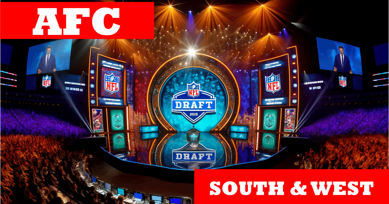 [NFL]2024ドラフト感想戦とグレード_AFC南地区＆AFC西地区編 ｜bmidvar