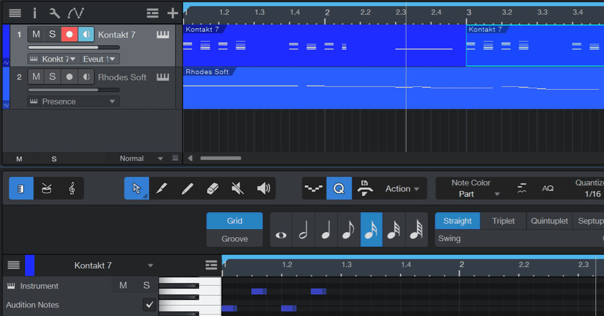 SESSION GUITARIST Strummed Acoustic の LATCH MODE と音の長さ｜phinloda